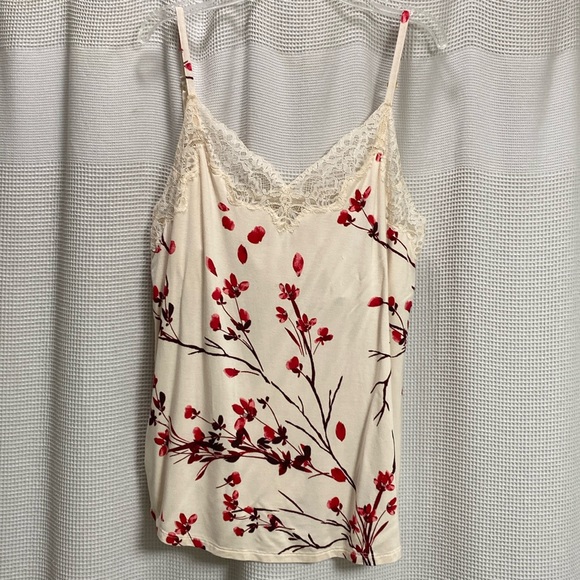 Soma | Intimates & Sleepwear | Soma Cherry Blossom Camisole Size L Lace ...